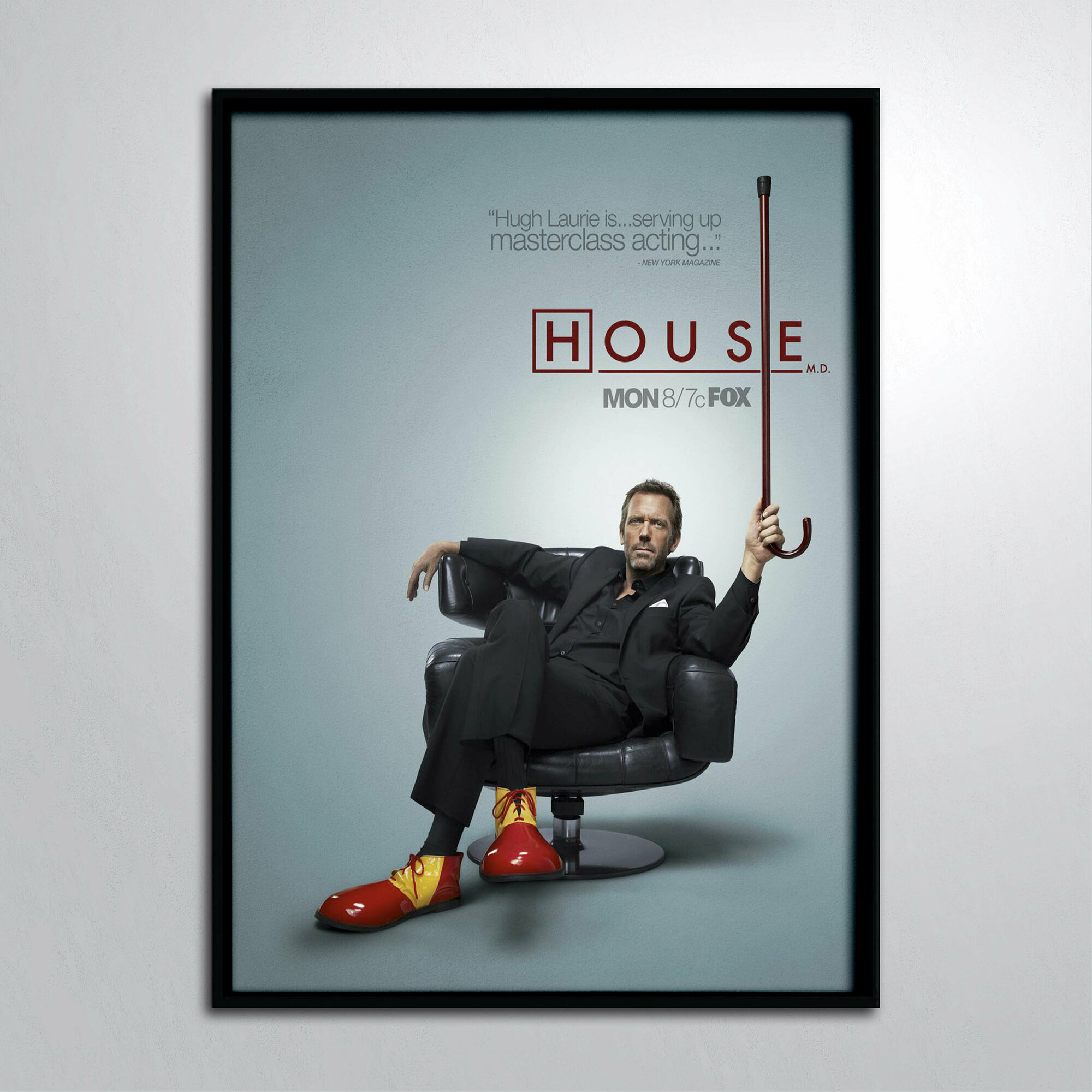 Постер без рамы/Доктор Хаус Клоун House M.D.