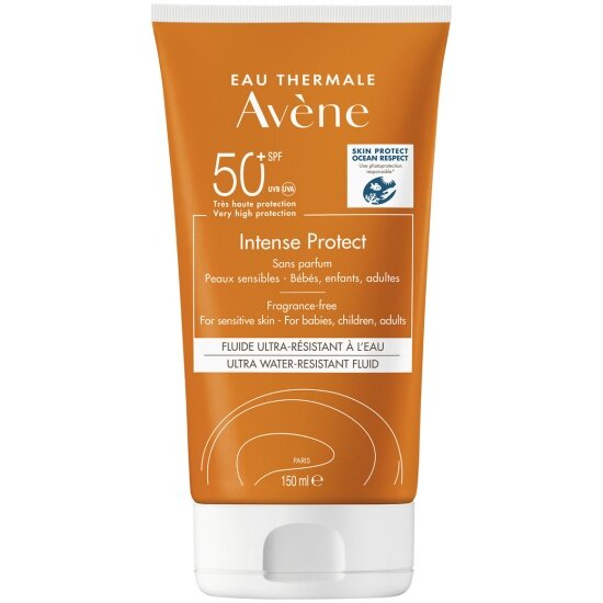 Флюид водостойкий солнцезащитный Avene Интенс Протект Ультра SPF 50+, 150 мл