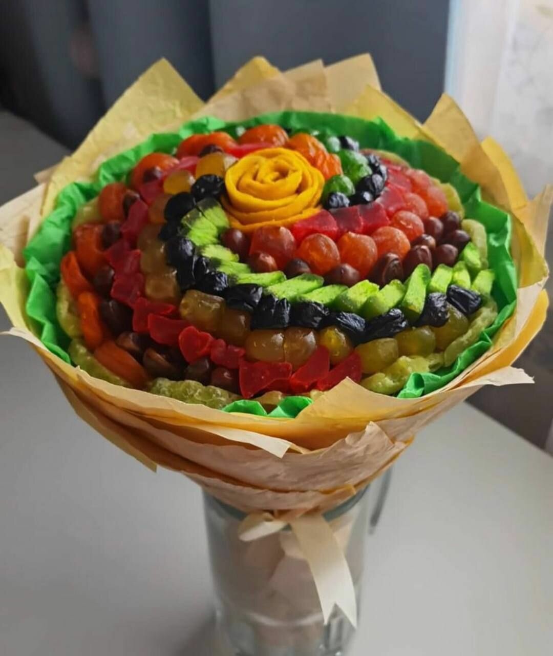 Букет из сухофруктов. Подарок на Рамадан