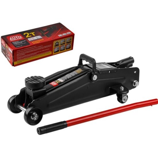 Startul Домкрат подкатной 2т h385 AUTO (ST8014-05) (h min 135мм, h max 380мм)