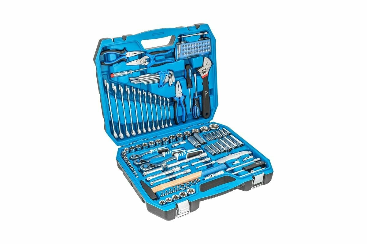 HOEGERT TECHNIK Набор инструментов 131 шт, 1/2, 3/8 1/4 HT1R439