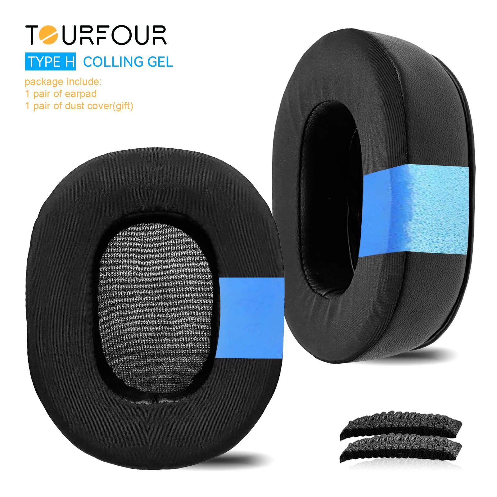 Сменные амбушюры TOURFOUR для наушников Sony MDR MV1, чехол для ушей, наушники, гарнитура