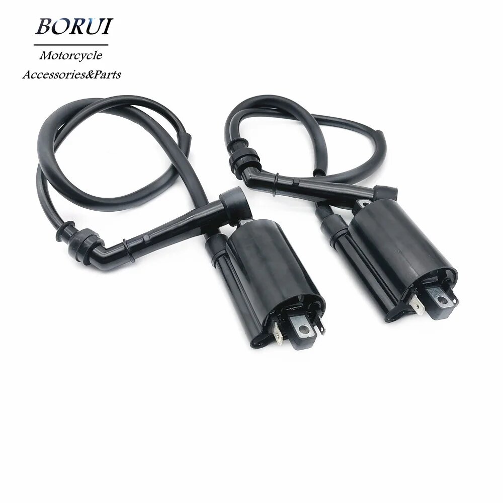 2 шт. детали для мотоцикла, 12 В Катушка зажигания, блок системы зажигания для Kawasaki EN500C Vulcan 500 Ltd 1996-2009