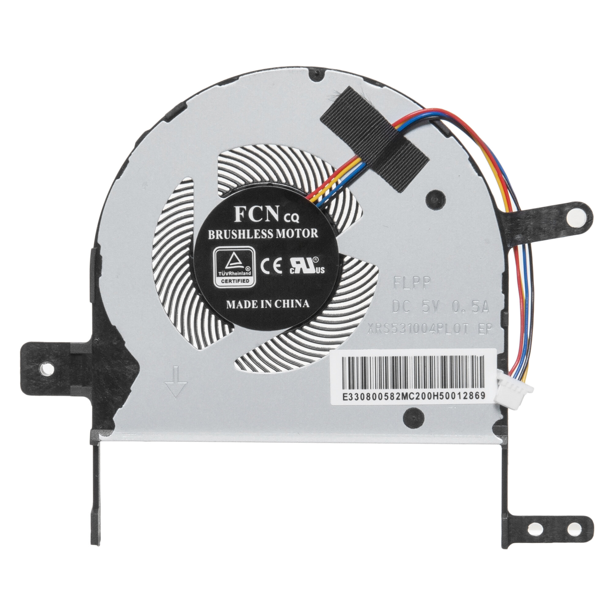 Кулер для Asus VivoBook S510UN / VivoBook S510UA / VivoBook X510UF / VivoBook X510UN / VivoBook F510UA / VivoBook S510UR / VivoBook X510UA / VivoBook X510UQ / VivoBook F510UN / VivoBook S510UF / VivoBook S510UQ / VivoBook X510UR / DFS531005PL0T-FJPP