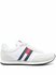 Кроссовки Tommy Jeans Heritage Runner, размер 46 EU, белый