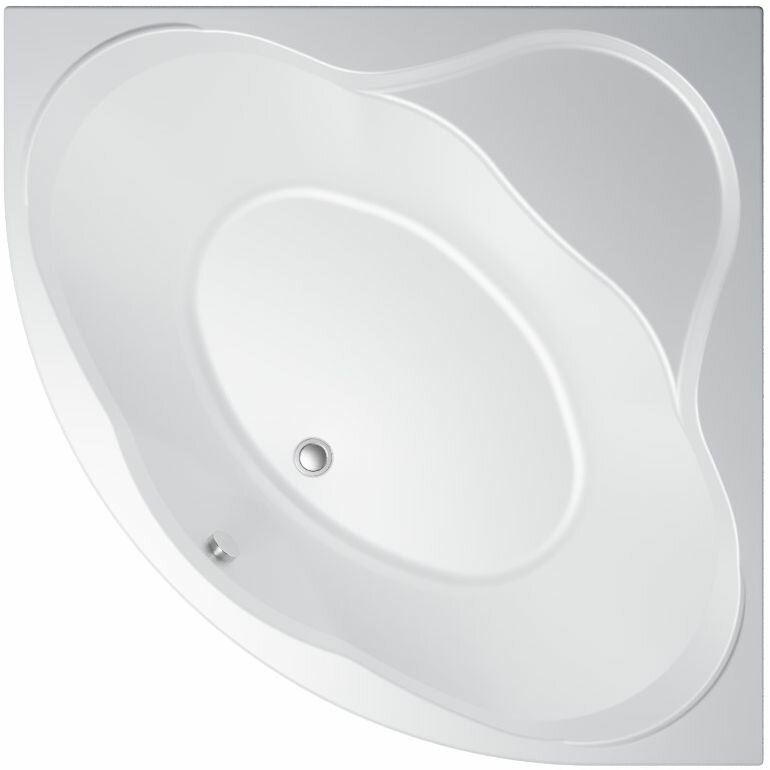 Ванна обрезная угловая Тритон (Triton) акриловая Грация 1400х1400х560 мм (Щ0000048049) , (без монтажного комплекта/ножек)