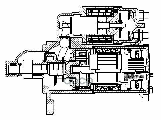 Стартер Chevrolet Aveo T250 (08-) 1.4i 1,2кВт (LSt 0517) STARTVOLT арт. LSt 0517