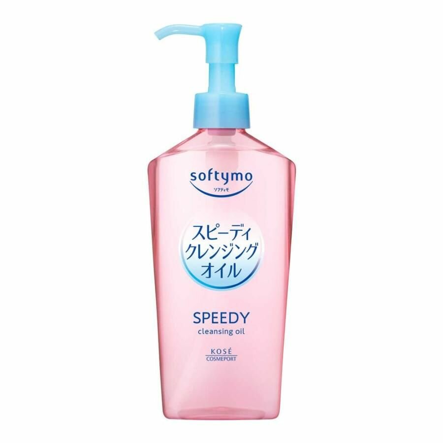 Увлажняющее гидрофильное масло KOSE Softymo для быстрого снятия водостойкого макияжа (без запаха) 240 мл