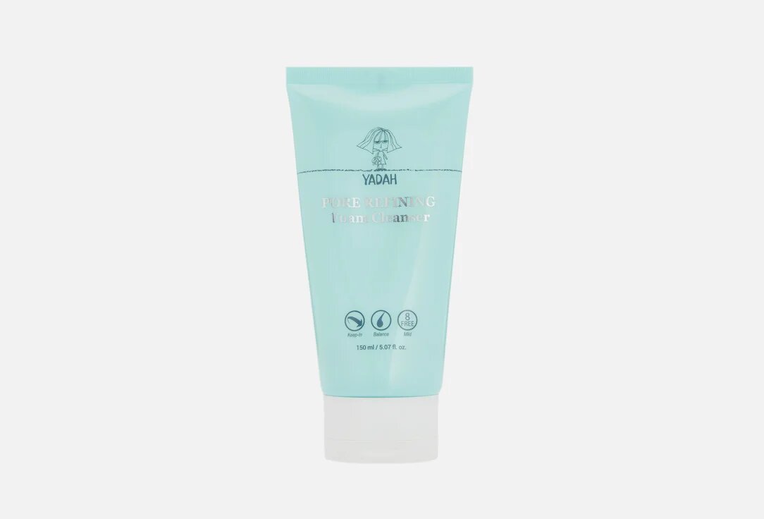 Очищающая пенка для сужения пор Yadah PORE REFINING FOAM CLEANSER, 150 мл