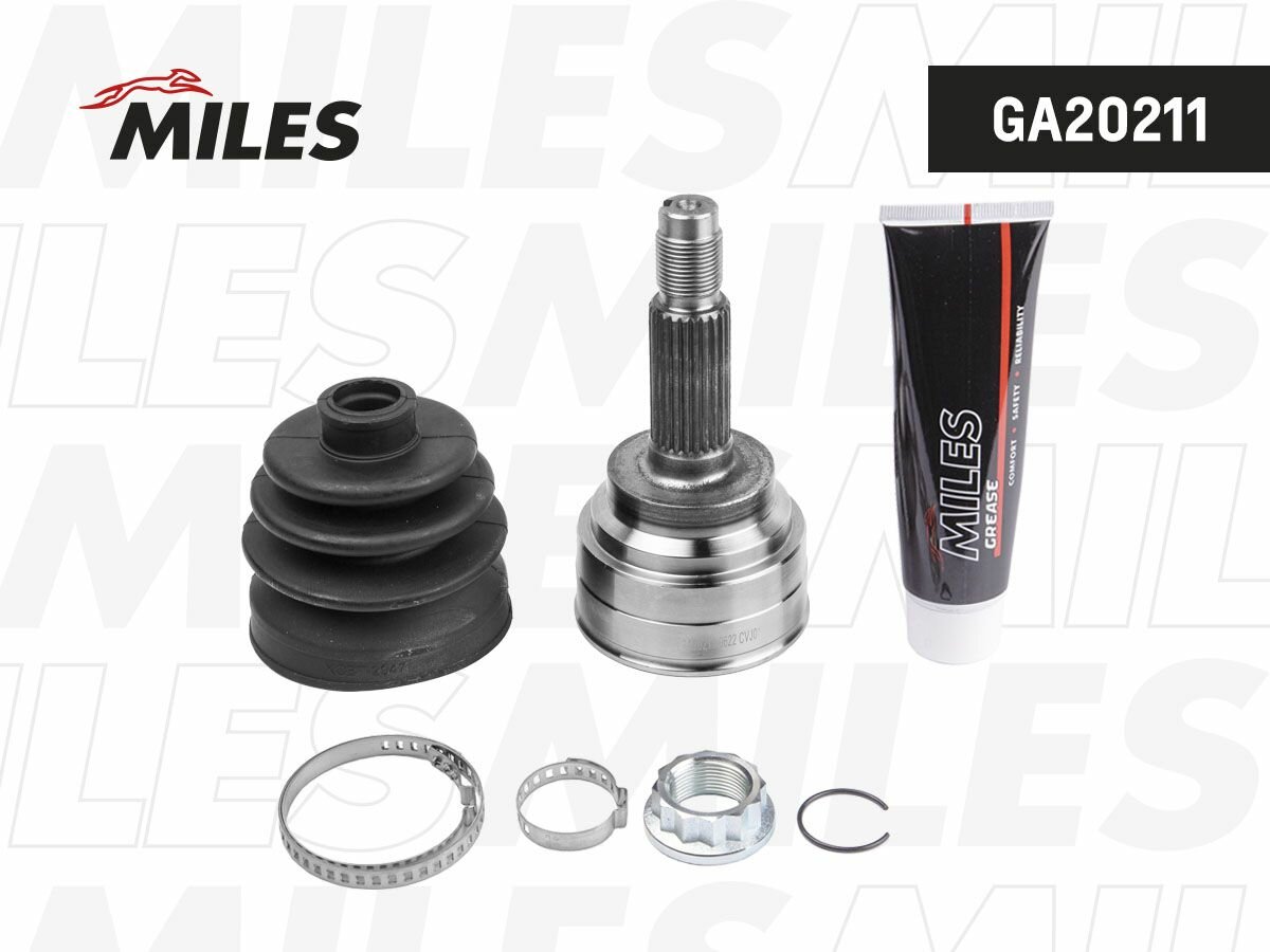 MILES ШРУС наружный MAZDA 323 1.3/1.4 85-89 (SKF VKJA5134) GA20211