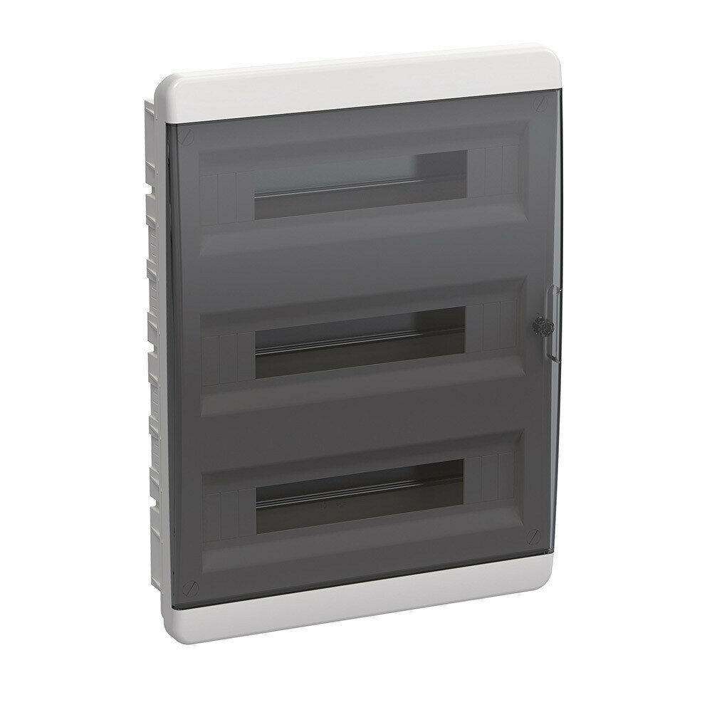 Щит распределительный встраиваемый IEK Tekfor ЩРВ-П-54 пластиковый IP41 535х398х102 мм 54 модуля прозрачная дверь