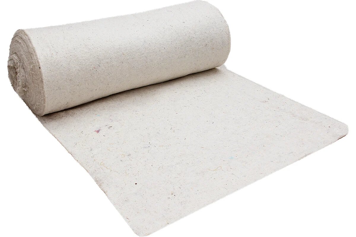 DINFIX Нетканное, техническое холстопрошивное полотно (ХПП белый, 180 гр.) 0,5x50м 00-0004416