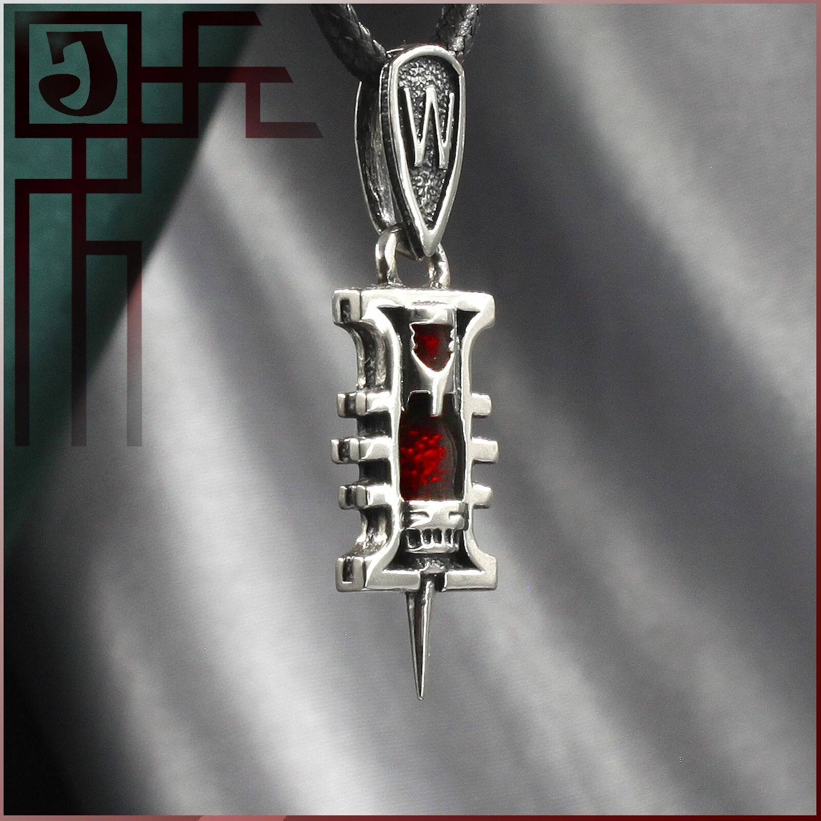 Подвеска, эмаль