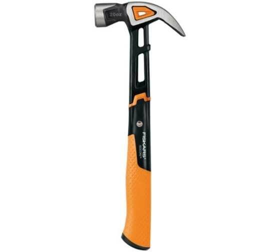Молоток FISKARS с загнутым гвоздодёром L20oz 13.5