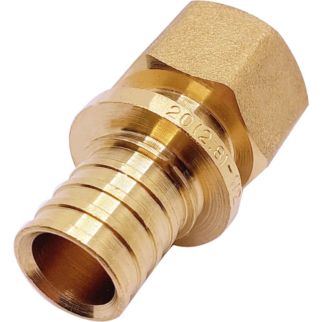 Переходник Ростерм 1/2x20 мм ВР латунь