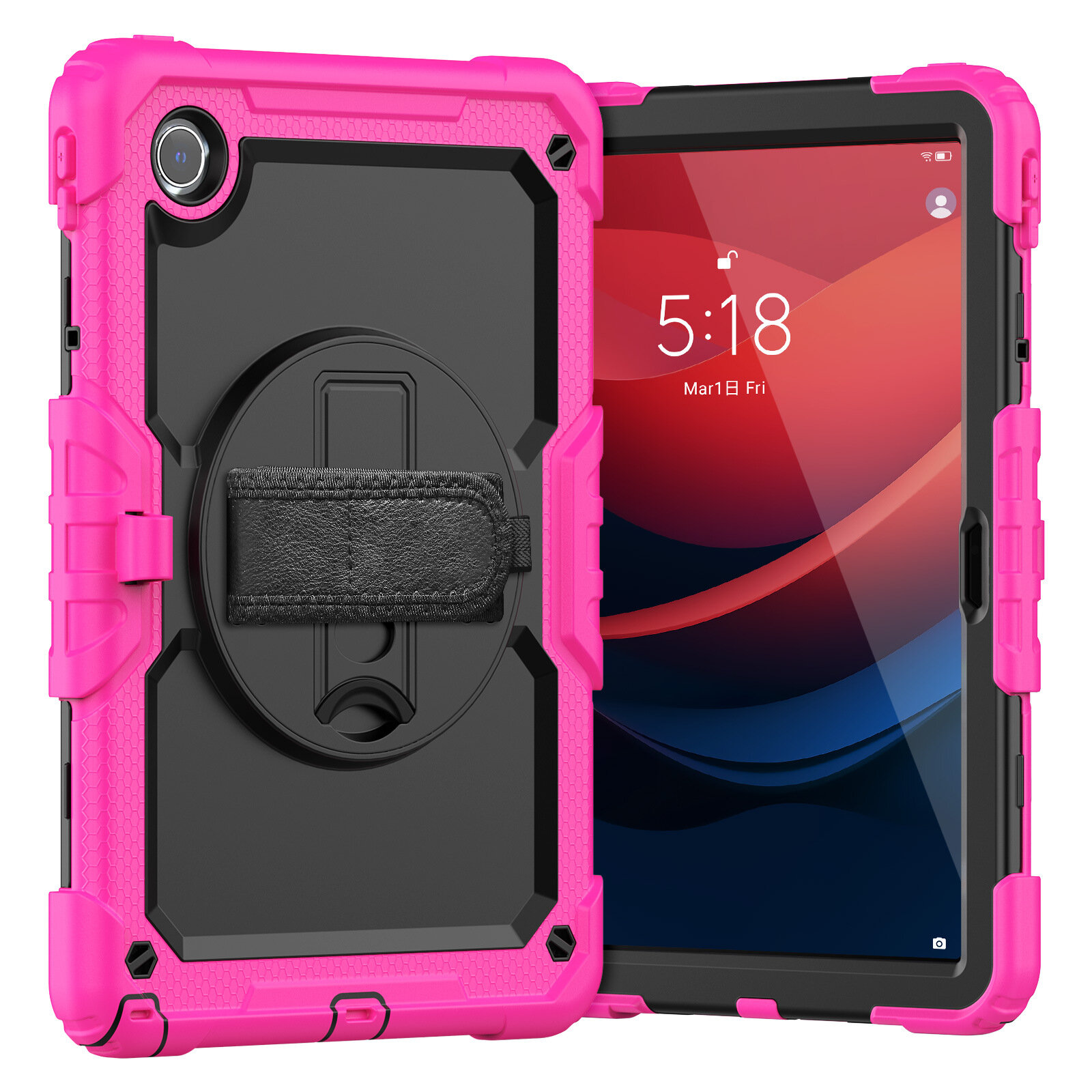 Чехол-кронштейн K11, для Lenovo Tab M11, защита от падений и отпечатков пальцев, черный