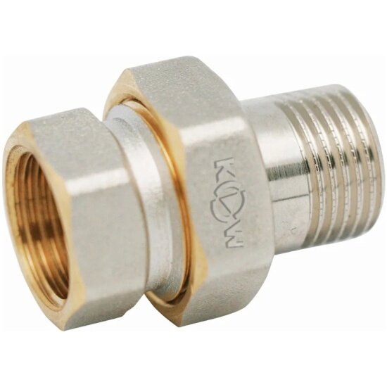 Сгон Kromwell 1" ВР-НР прямой с накидной гайкой KW.304.06