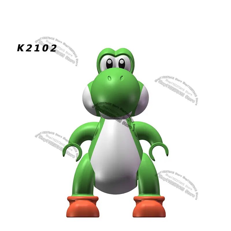 Мини-фигурки Super Mario Bros из блоков MINISO Белый, K2102