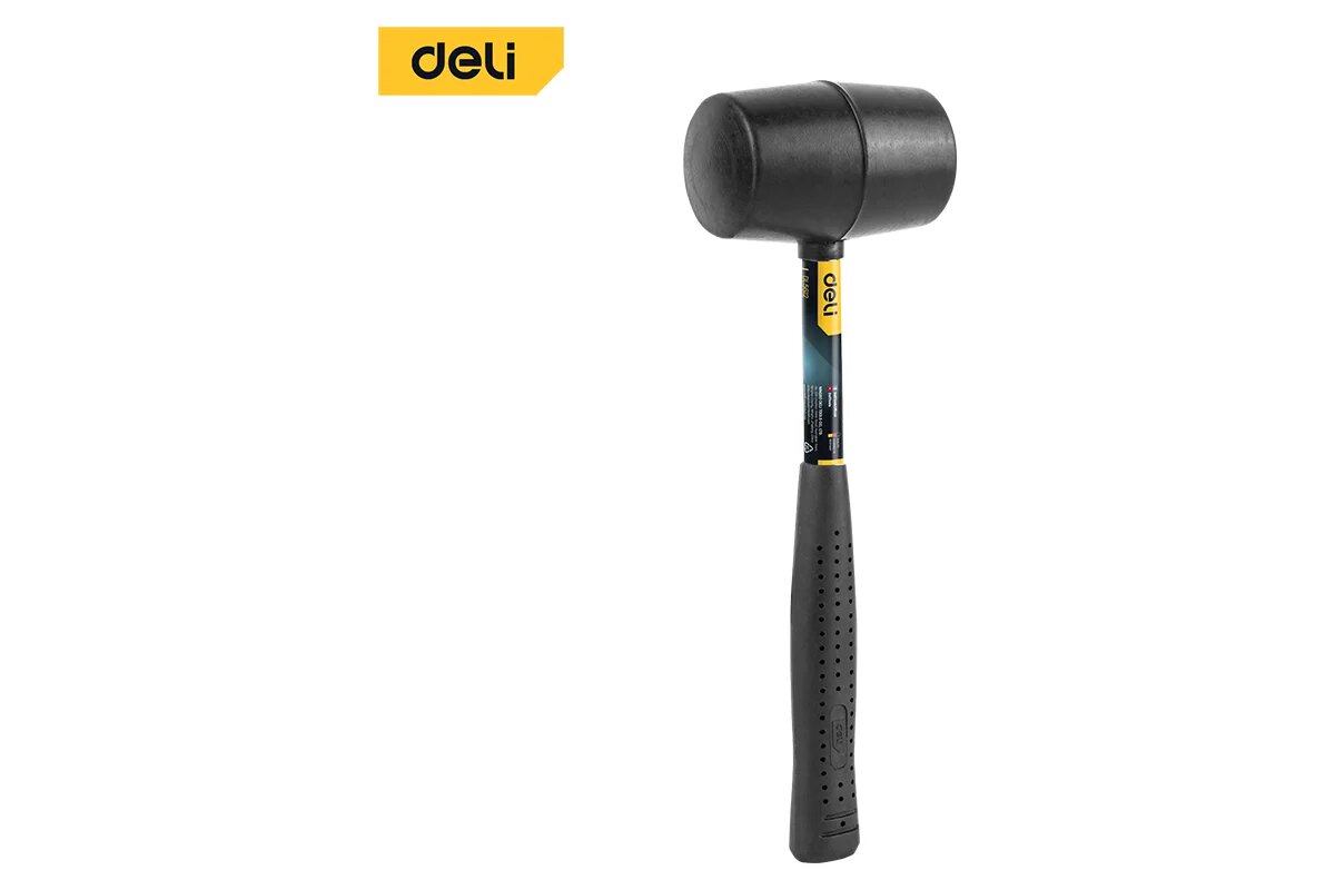 DELI Киянка резиновая 270мм DL5612 (340гр, стальная рукоять с резиновой вставкой) 146966