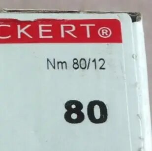 Иглы для вышивания Groz-Beckert Nm 80/12