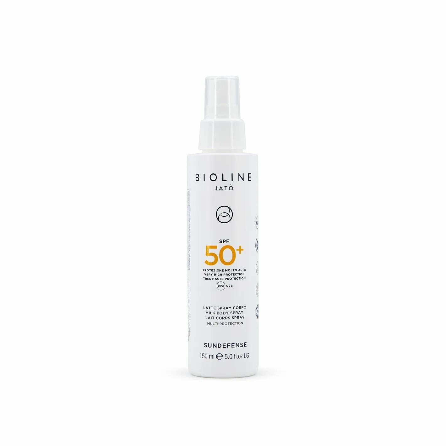 Bioline JaTo Защитный крем-спрей для тела Milk Body Spray SPF 50 / 150 мл