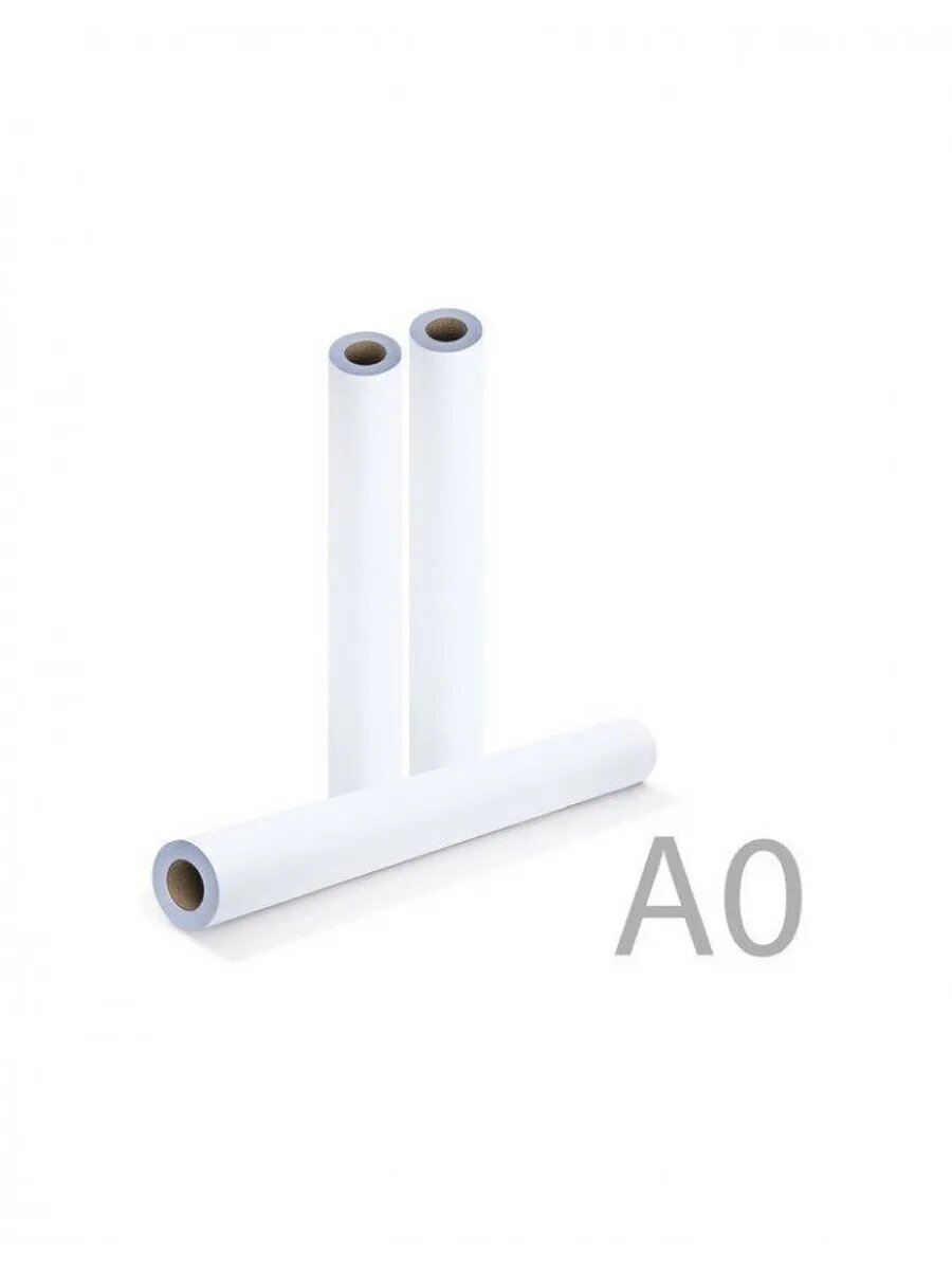 Рулон для плоттера, 841 мм х 175 м х втулка 76 мм, 80 г м2,