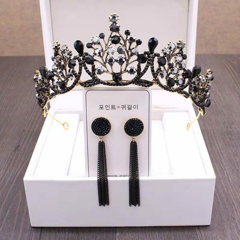 Свадебная корона "18-летняя принцесса", горный хрусталь