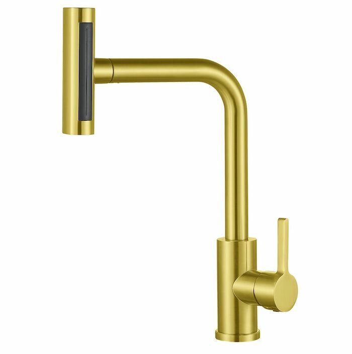 Смеситель для кухни STEEL HAMMER SH 093 PVD BRONZE