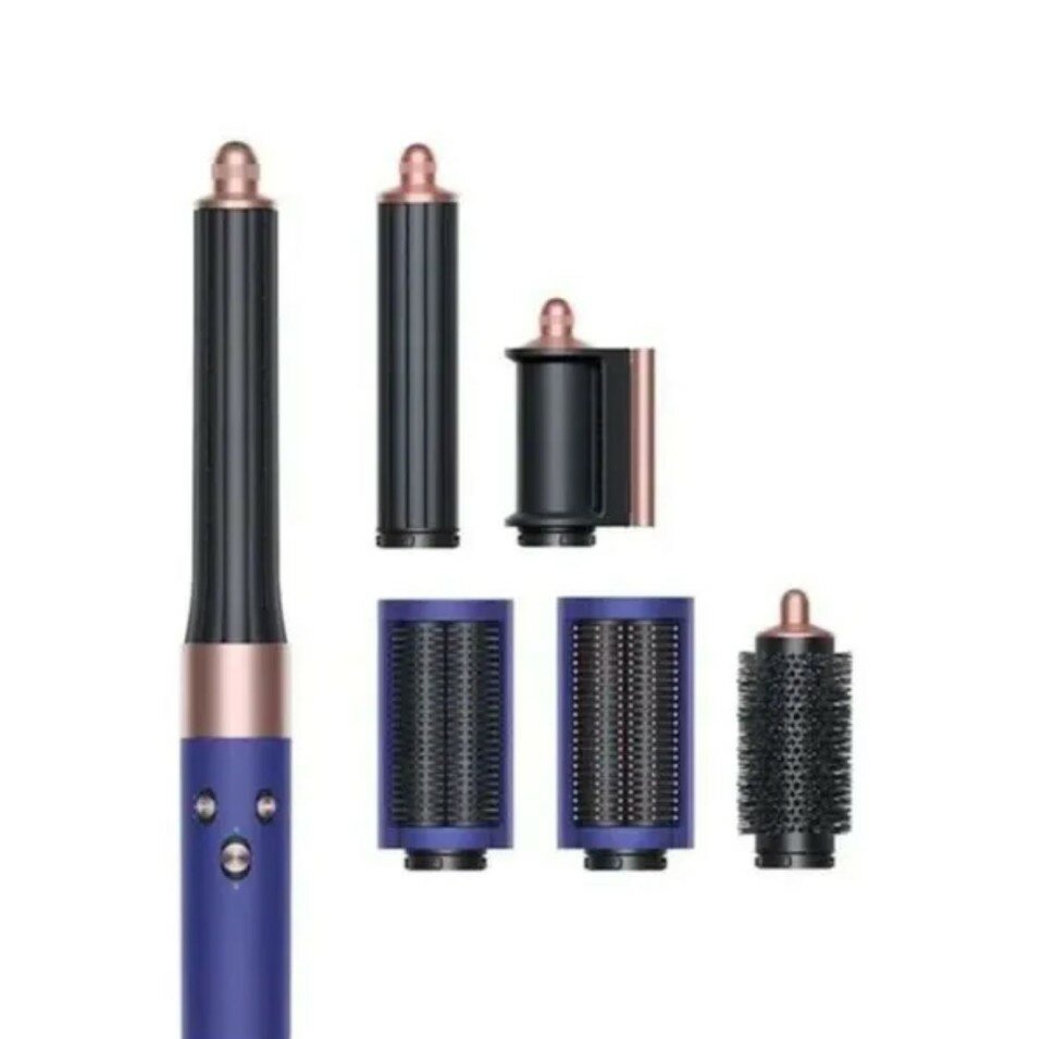 Мультистайлер SenCiciMen Airwrap (Gold/Blue) 4 насадки EU