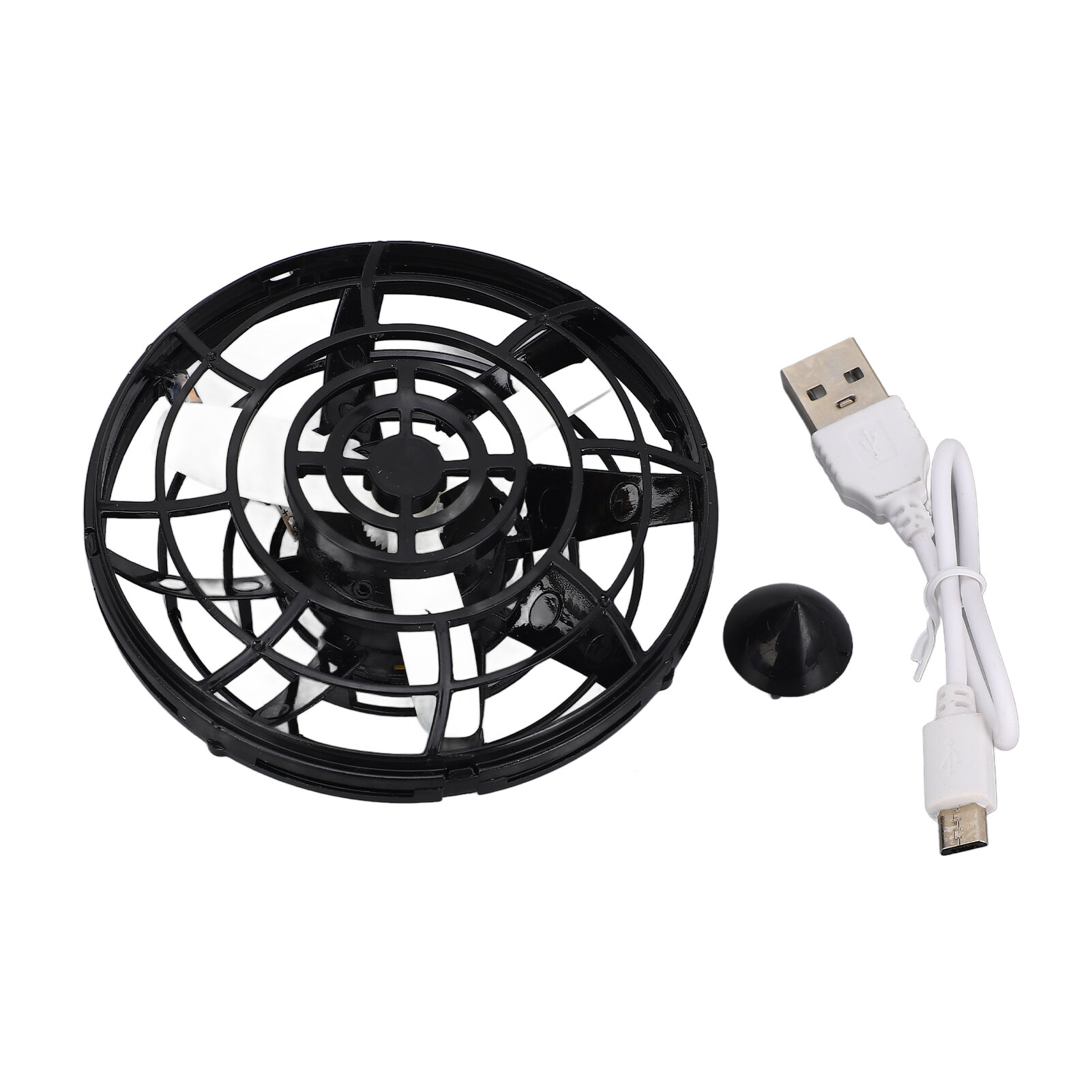Мини-игрушка с ручным управлением, с зарядкой через USB для детей и взрослых, подарки, летающие игрушки-дроны с вращением на 360° и светящимися светодиодами RGB