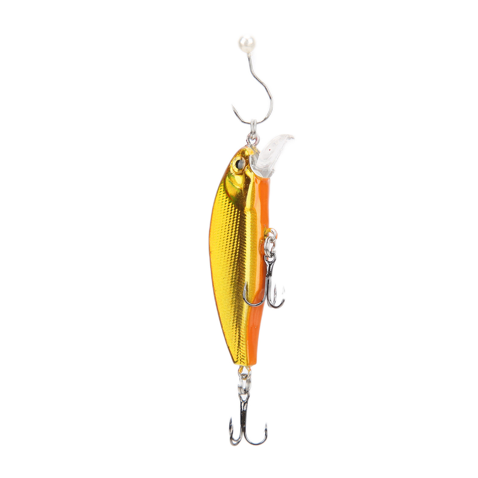 Fishing Lures Baits Mini Deep Diving 3D Eyes Minnow Crankbaits for Freshwater4#