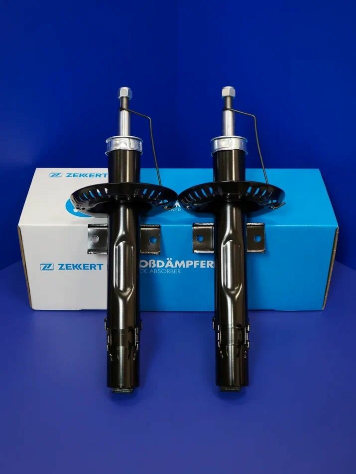 Пара передних амортизаторов Zekkert Германия на Фольксваген Поло 2010-2019гг. Стойка, амортизатор Volkswagen Polo