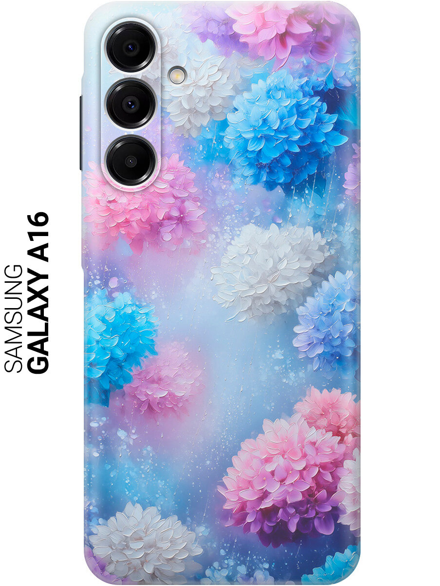 Силиконовый чехол на Samsung Galaxy A16 с принтом "Волшебное сияние природы"