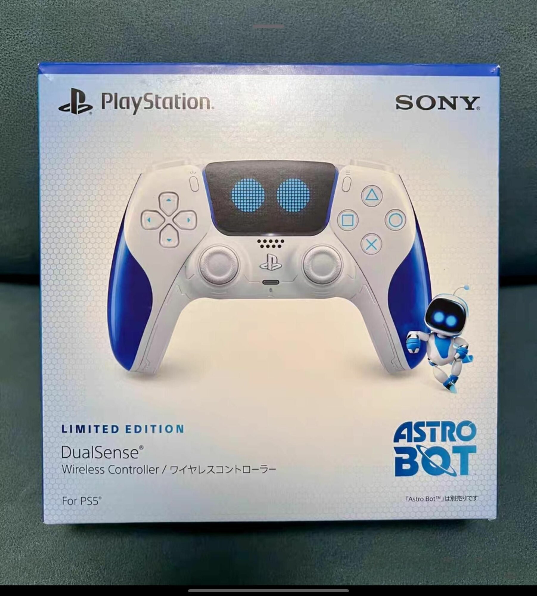 Геймпад Astro Bot 2 коллекционного издания，Оригинальный, новый, запакованный.