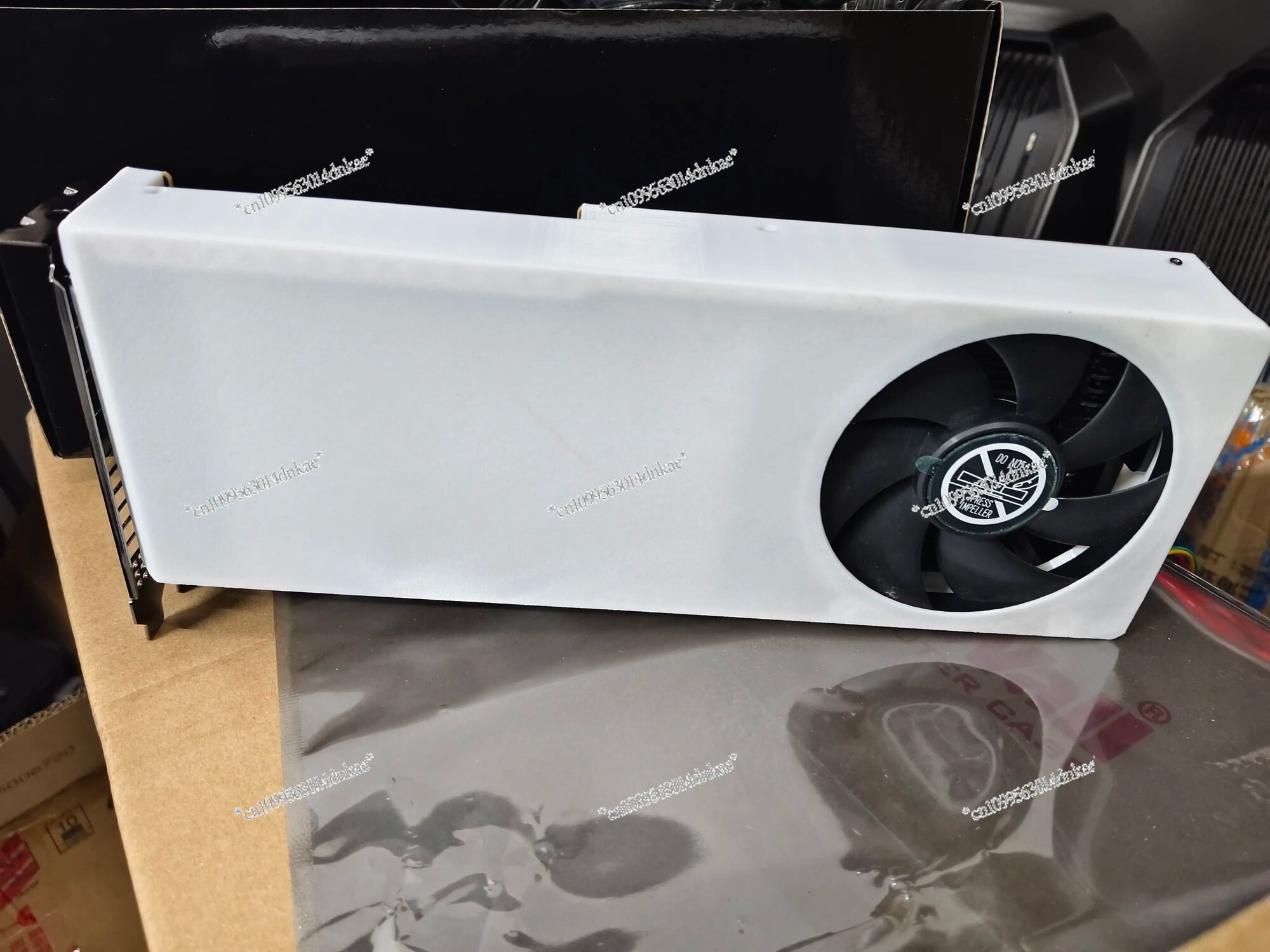 MI50 32G экран для окна White