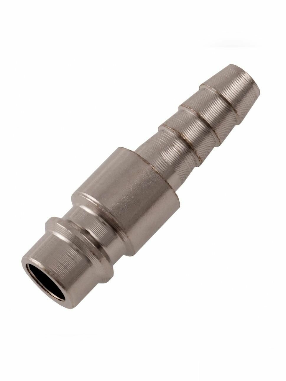 Ниппель универсальный быстросъемный ("папа"), 3/8, со штуцером "елка" под шланг 6 мм, 2 шт, Stels 57061