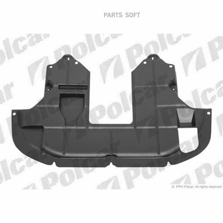 Защита двигателя ALFA 147 (937) 00-10 от официального дистрибьютора, POLCAR, артикул 1404348