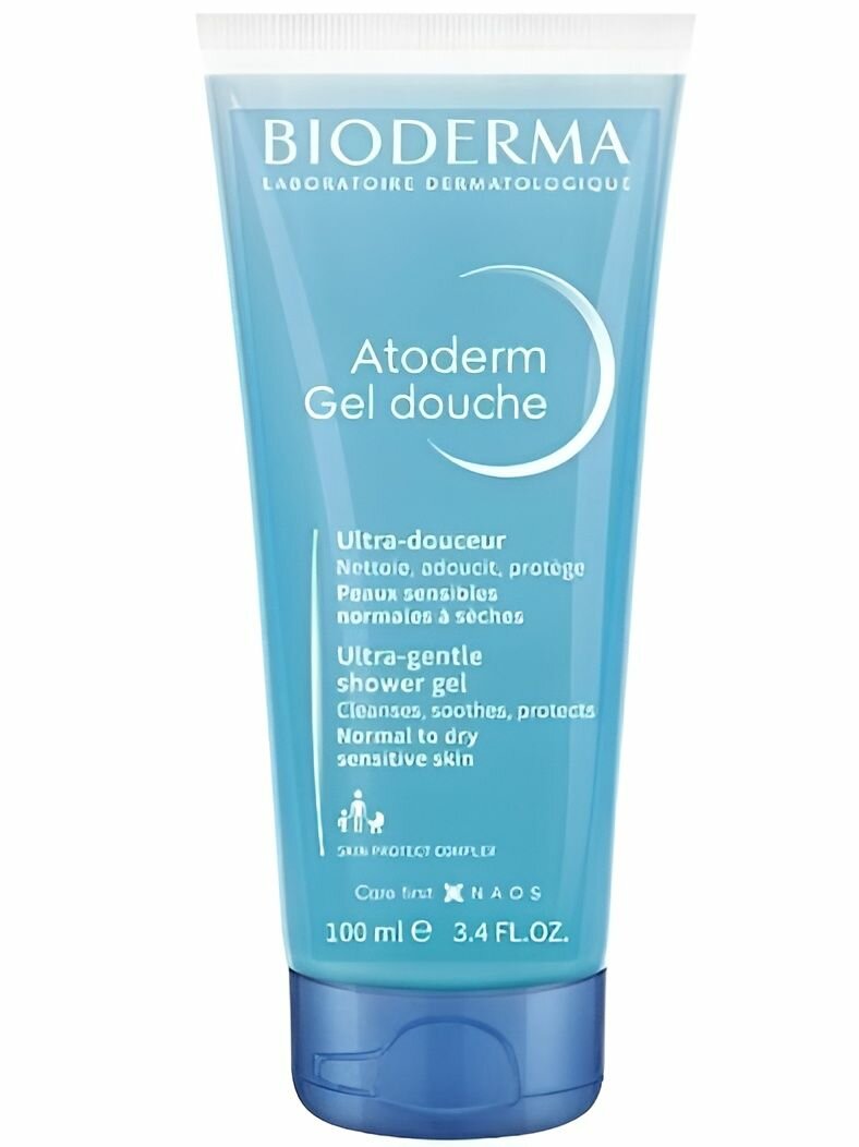 Биодерма Атодерм (Bioderma Atoderm) Гель для душа, 100 мл