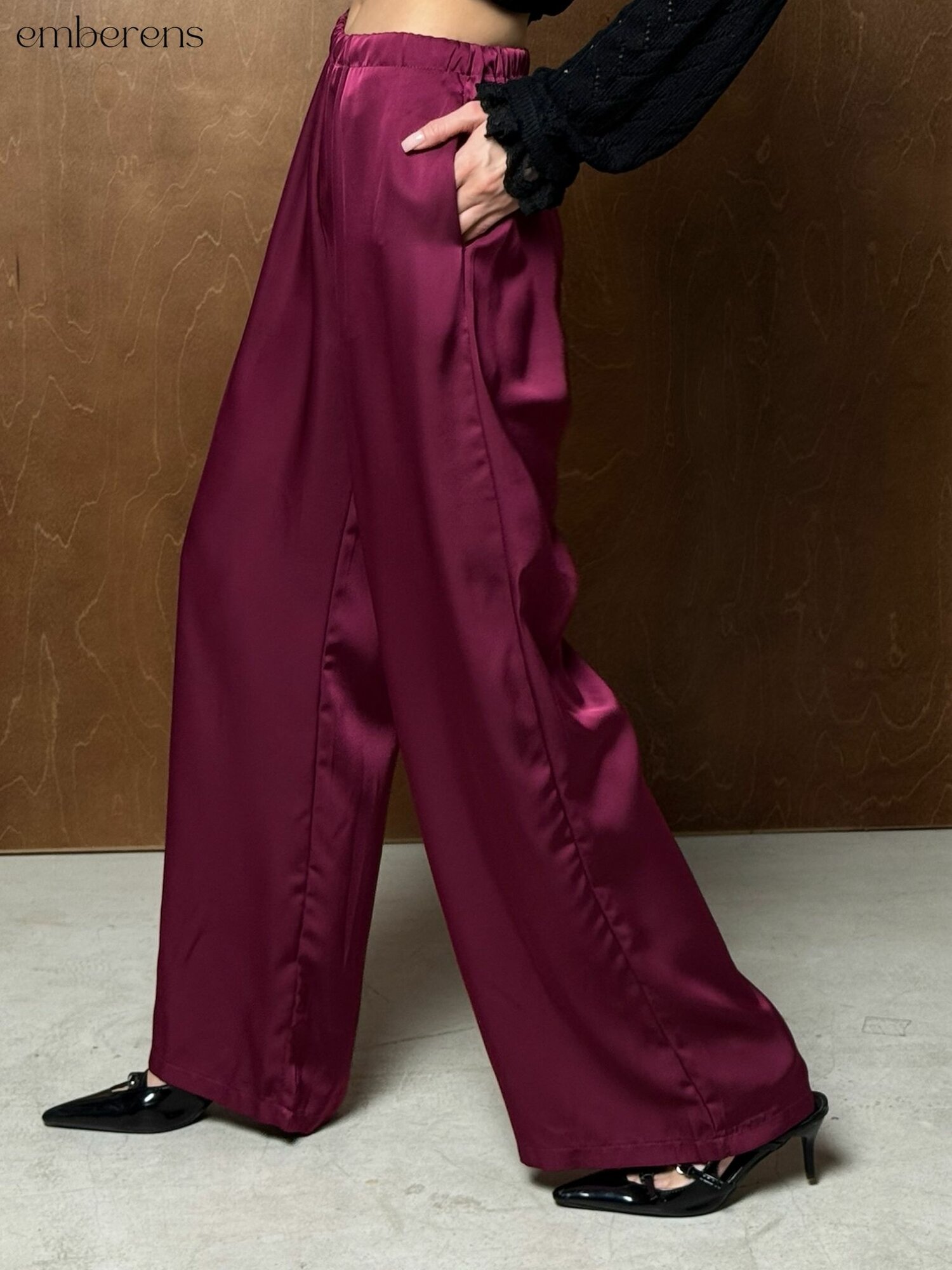 Брюки палаццо Осень-зима 2025