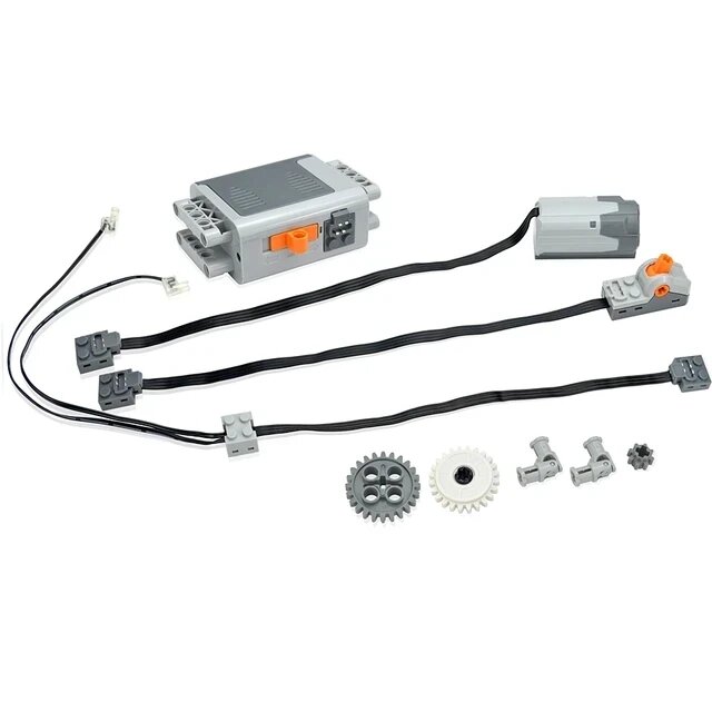 Технические детали двигателя, многофункциональный набор для моделирования серводвигателя PF 8293 8883, строительные блоки, совместимые с Ledo.