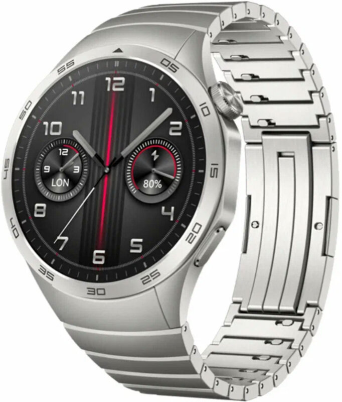 Смарт-часы HUAWEI WATCH GT 4 46mm Stainless Steel Strap (Phoinix-B19M)