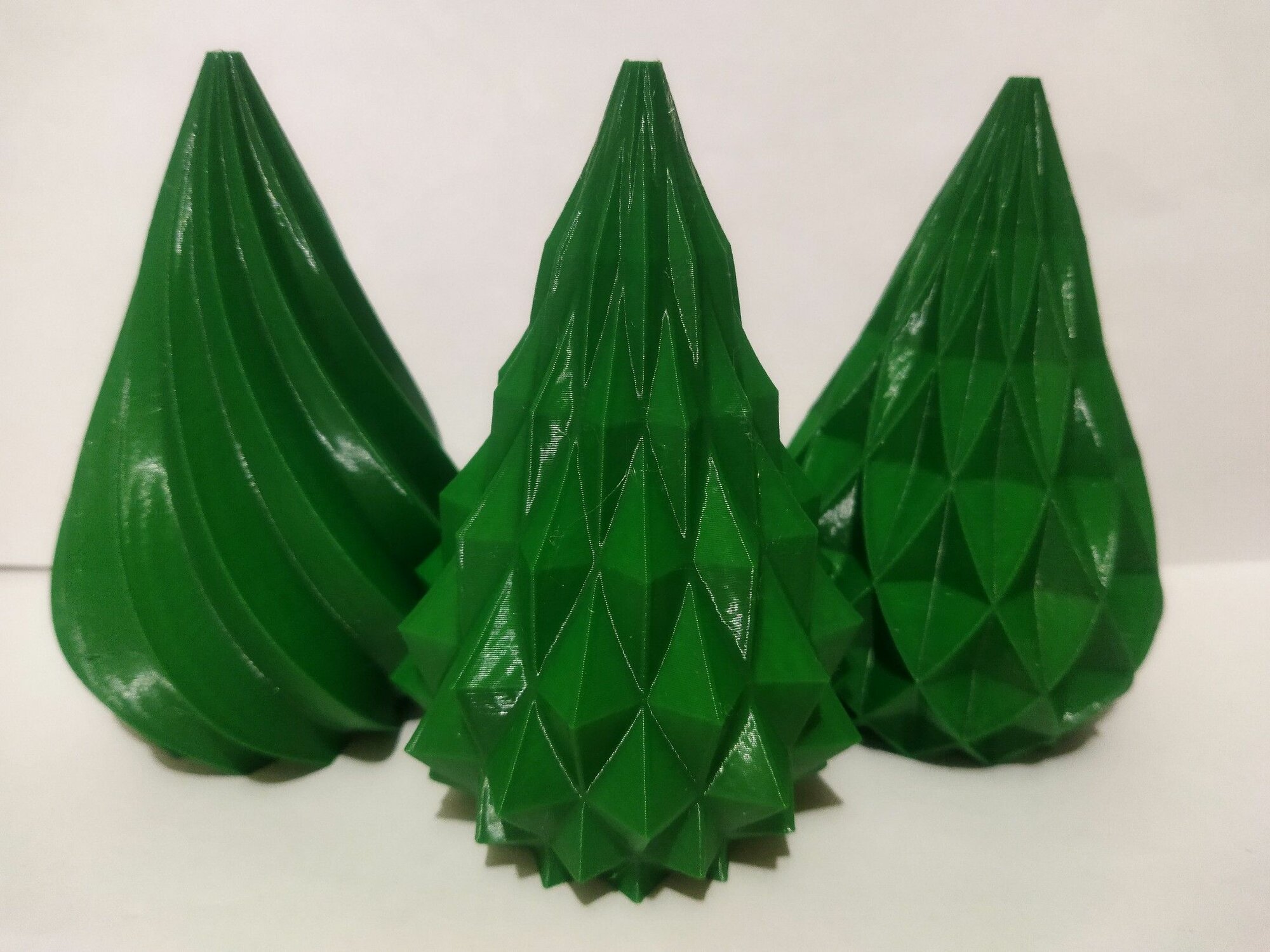 3шт 3д украшение "Ёлочка". Ёлка. Ель. Украшение для дома, участка, автомобиля. В интерьер, декор. На праздник, подарок. Сувенир.