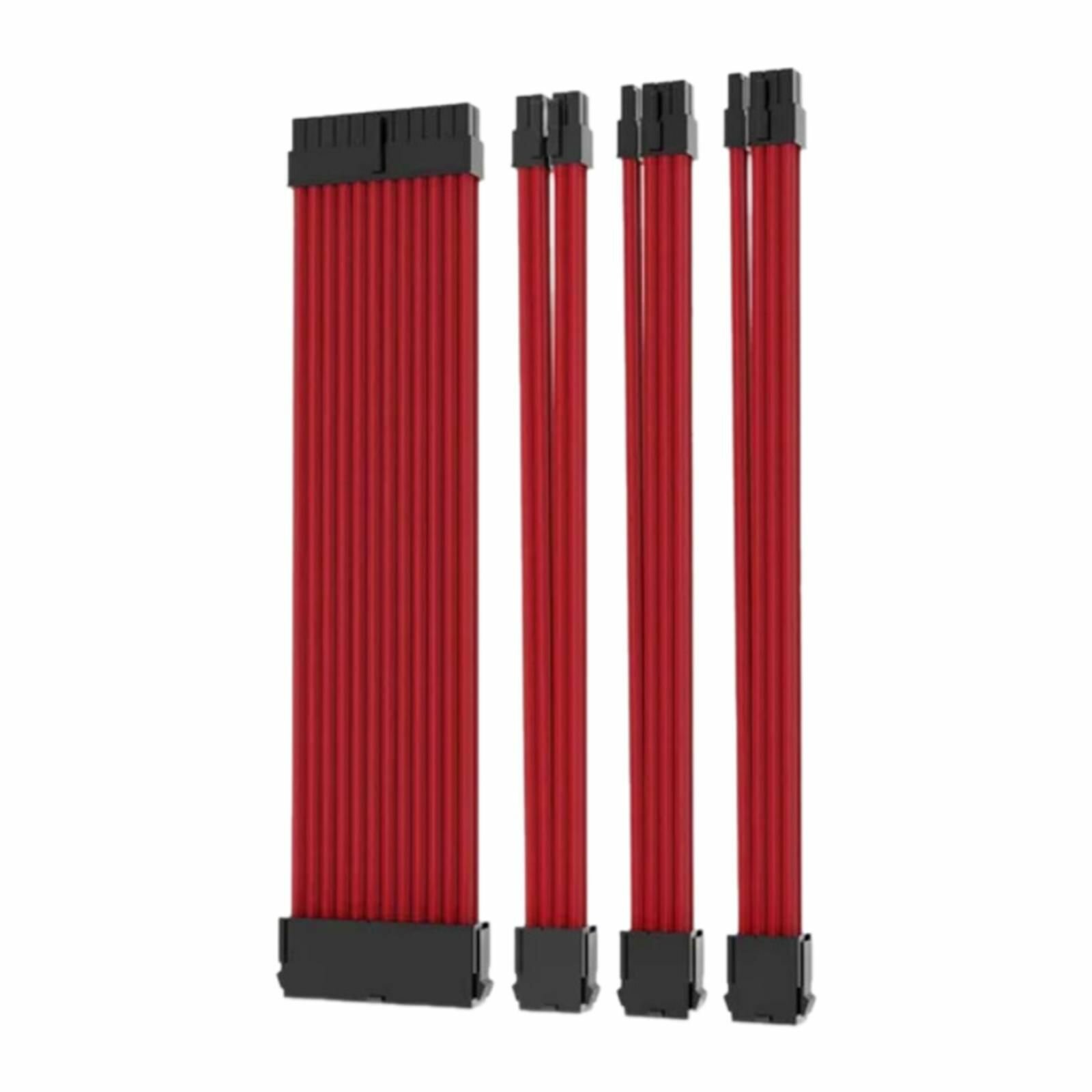 Удлинитель кабеля ATX 24-pin/ATX 24-pin, красный