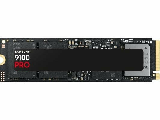 Твердотельный диск 1TB Samsung 9100 PRO, M.2, PCI-E 5.0 x4, TLC 3D NAND [R/W - 14800/13400 MB/s]