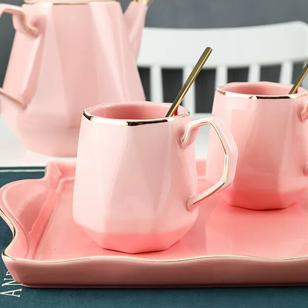 Керамическая кружка в скандинавском стиле, парная кружка для осеннего сезона, кружка для общежития, кружка для пар,