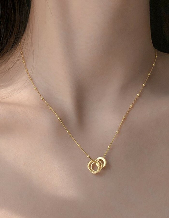 Колье, циркон