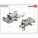 MASTERKIT 77AK2154 Суппорт тормозной Akebono 77AK2154