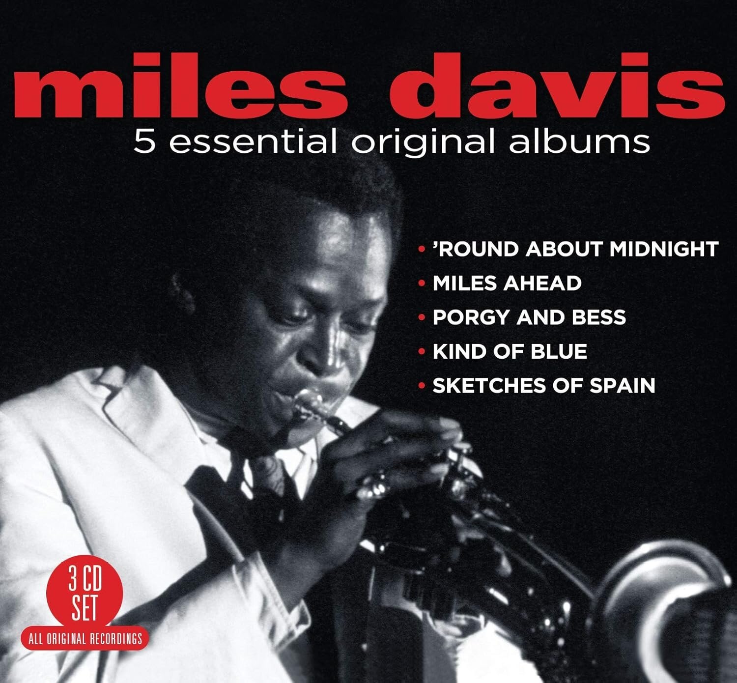 Компакт-диск Miles Davis - 5 Essential Original Albums (3CD)