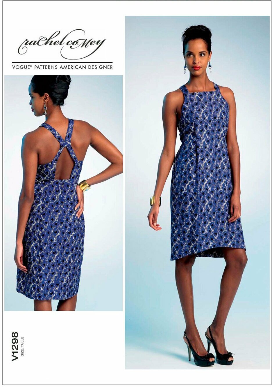 Выкройка VOGUE №1298 Платье-сарафан