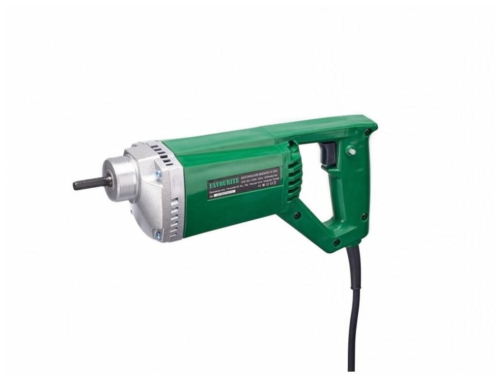 Ручной электрический вибратор FAVOURITE 1200 Вт, вал 1,5 м FV 1200 123101200 для отвода тепла